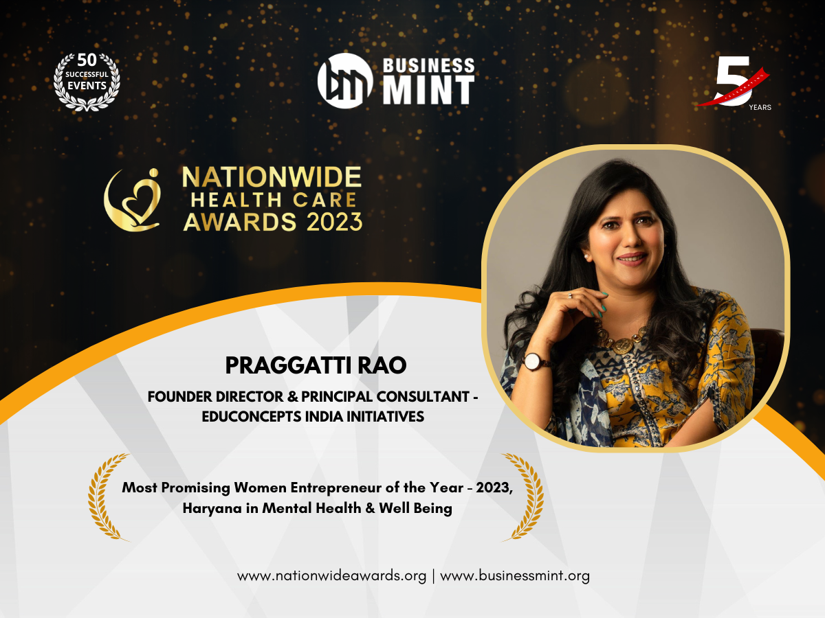 Praggatti Rao, Founder Director & Principal Consultant – Educoncepts India Initiatives – Most ...